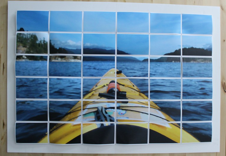 DIY Enlarged Photo Art – Better Remade