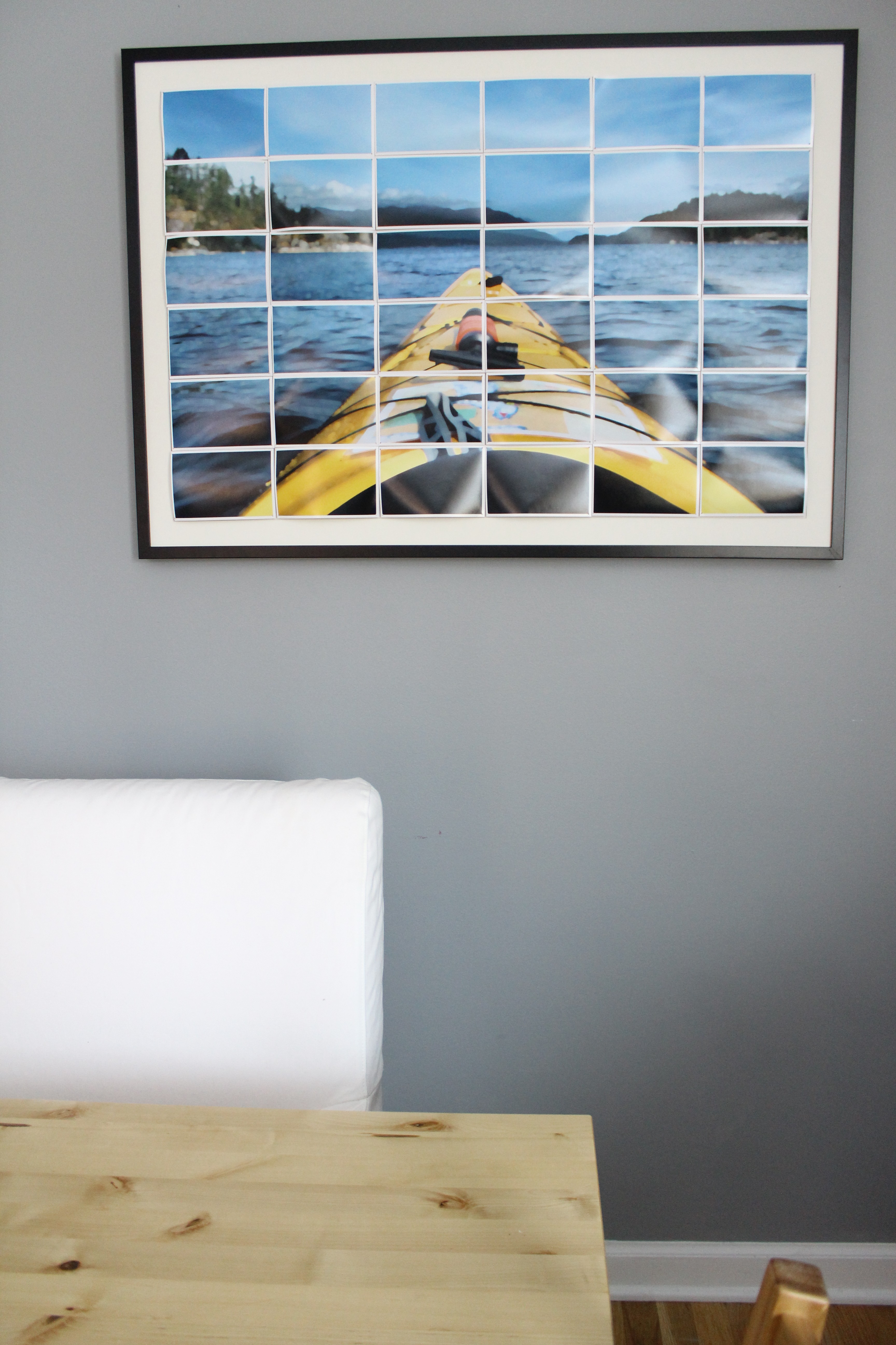 DIY Enlarged Photo Art – Better Remade
